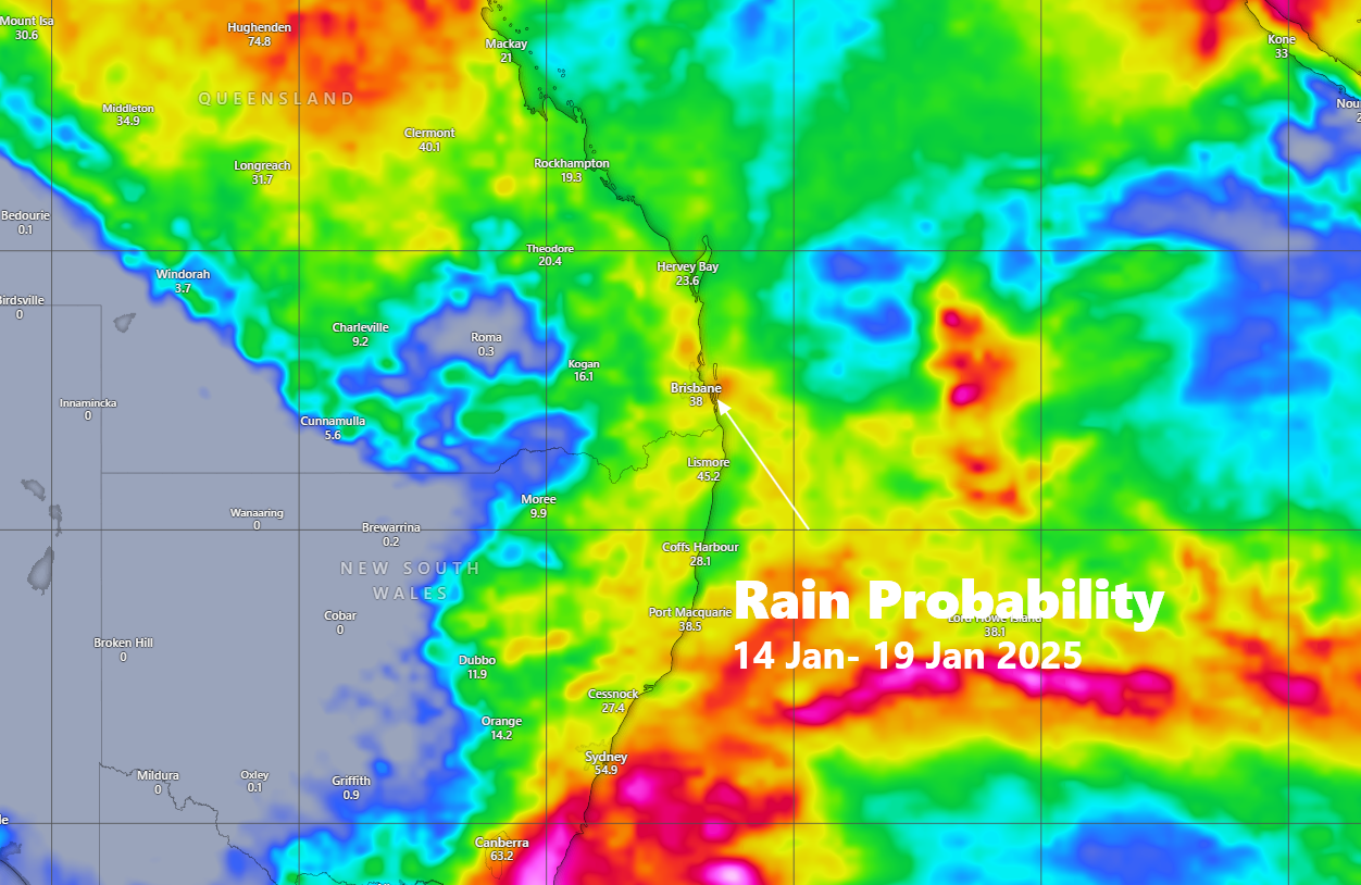 7-Day Brisbane Weather Outlook: Extreme Heat, High UV and Weekend ...