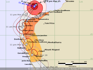 Dangerous Cyclone Narelle Approaches WA Coast — Destructive Winds and ...